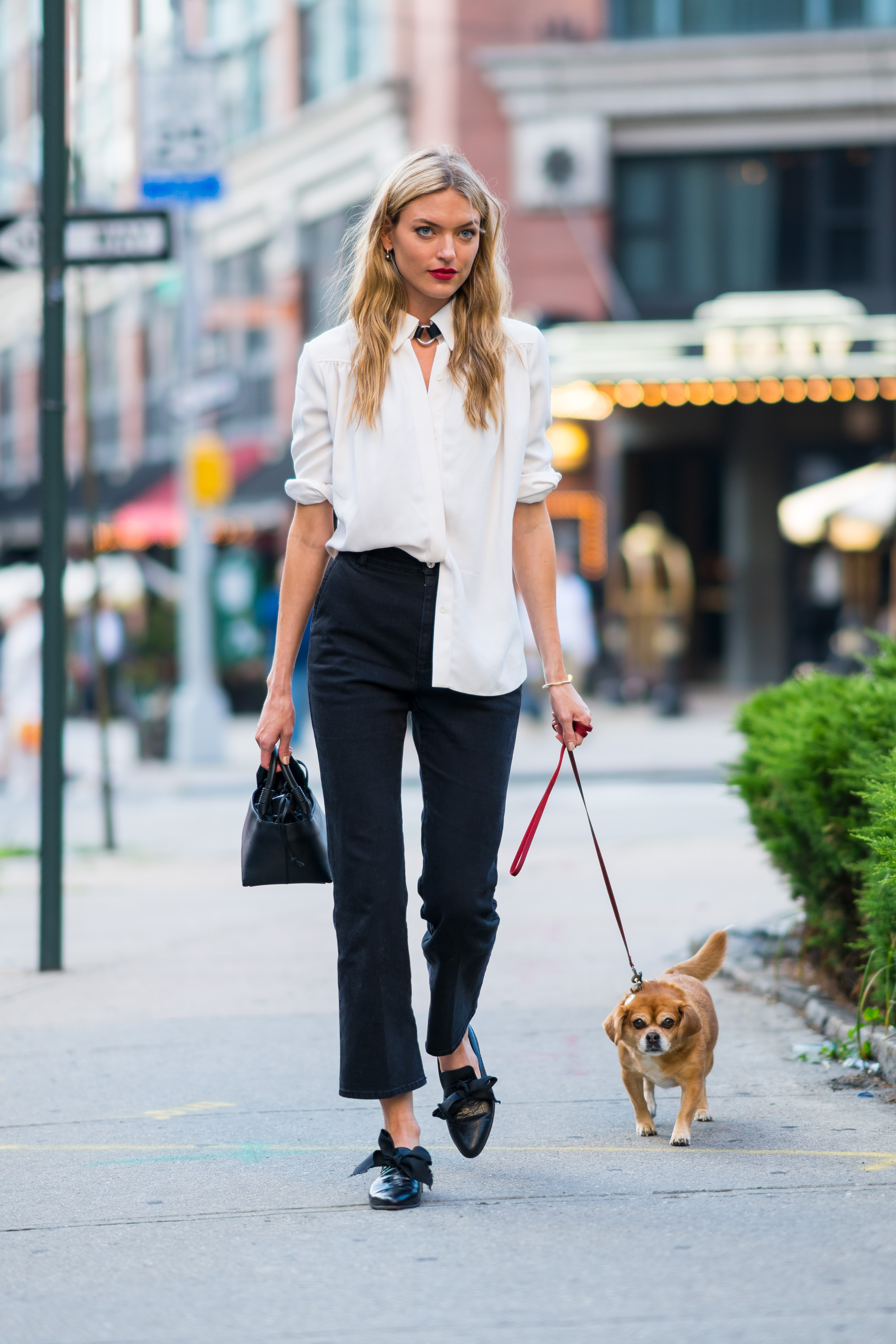 Martha Hunt Street Style
